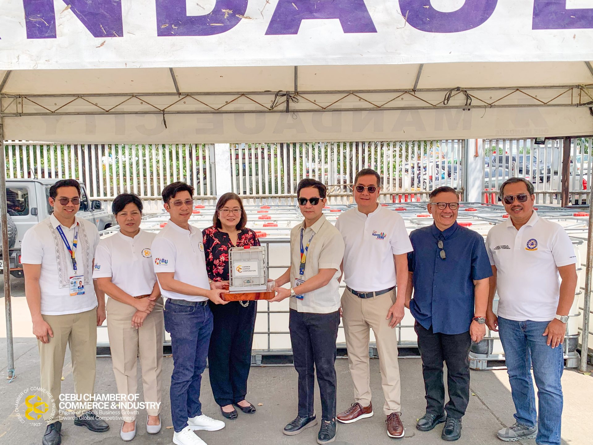 CCCI facilitates turnover of 30 IBC tanks to boost Mandaue water ...